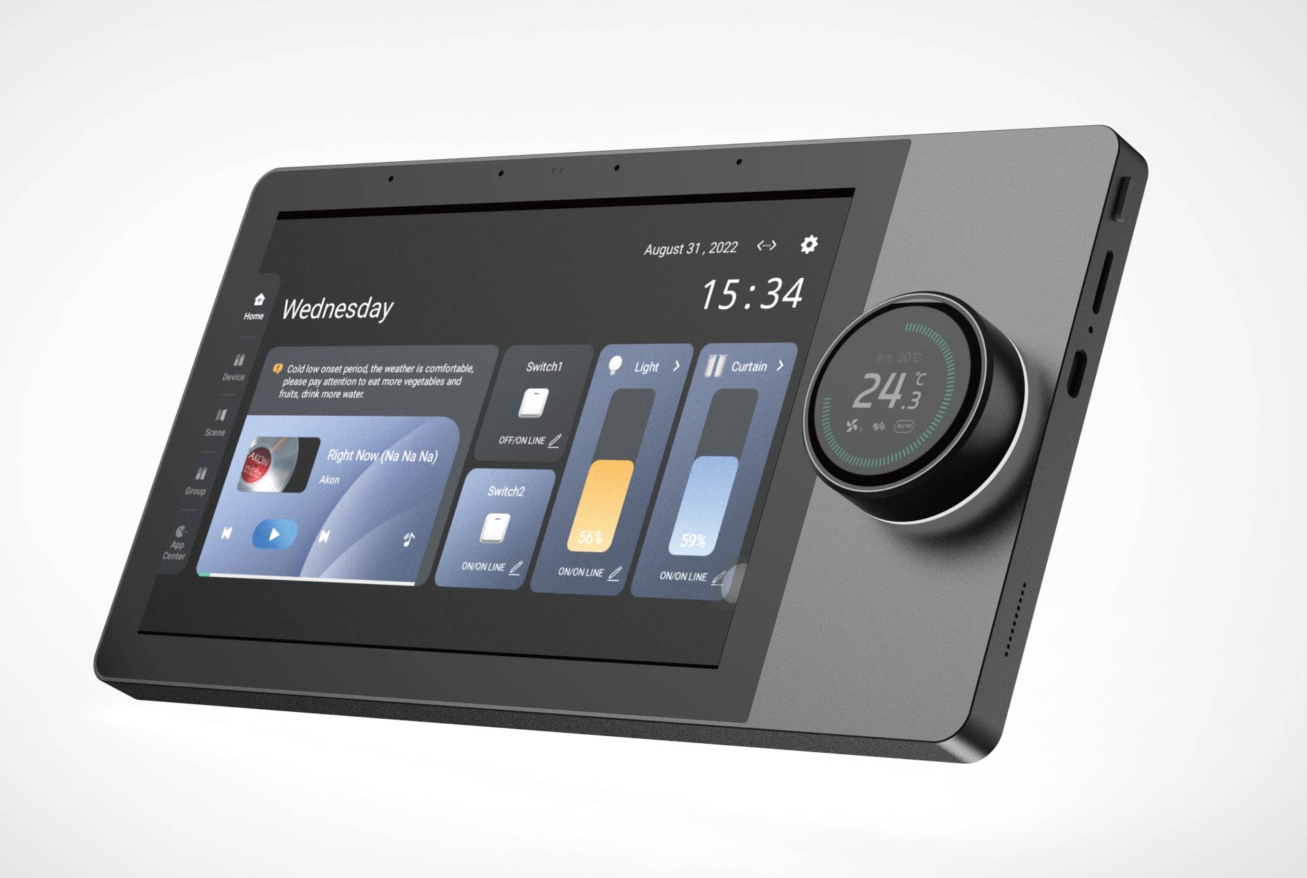 F8 Central control screen_智能开关生产工厂